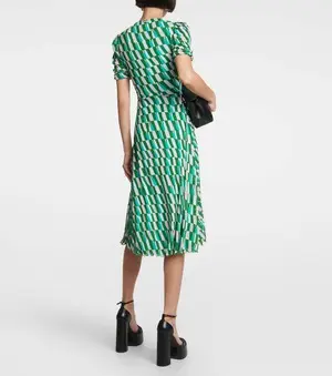 Diane Von Furstenberg Koren Printed Minidress