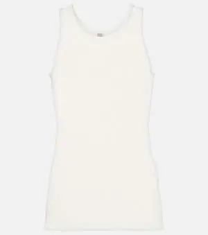 TOTEME Boucle-knit Tank Top
