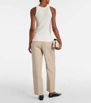 TOTEME Boucle-knit Tank Top