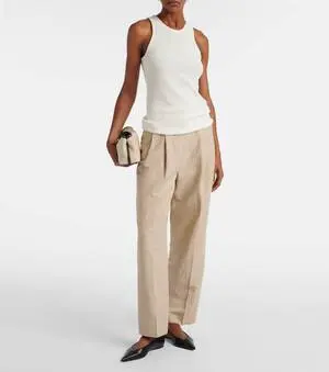 TOTEME Boucle-knit Tank Top