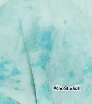 Acne Studios Wool Scarf - Blue