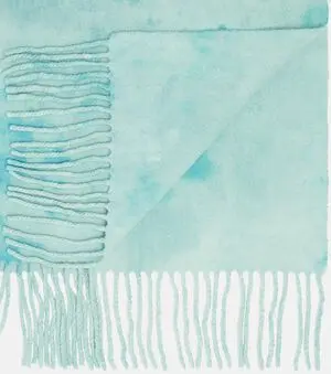 Acne Studios Wool Scarf - Blue
