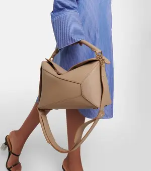 Loewe Puzzle Edge Medium Top-handle Bag - Neutrals