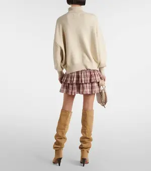MARANT ETOILE Nash Cotton And Wool Turtleneck Sweater