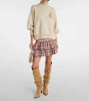 MARANT ETOILE Nash Cotton And Wool Turtleneck Sweater