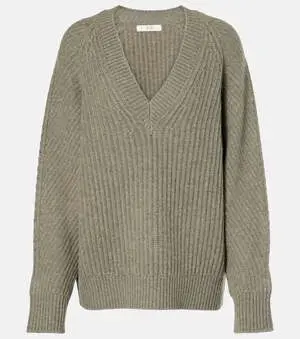 Co Ribbed-knit Wool And Cashmere Sweater