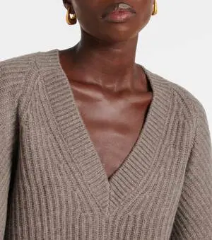 Co Ribbed-knit Wool And Cashmere Sweater