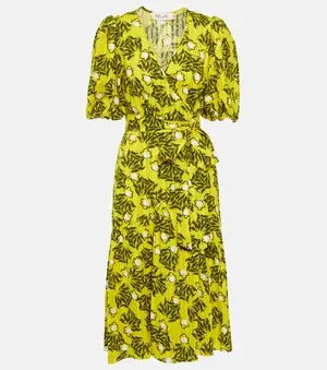 Diane Von Furstenberg Didi Printed Cotton Minidress - Multicoloured