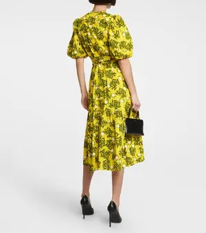 Diane Von Furstenberg Didi Printed Cotton Minidress
