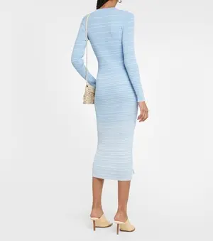 Staud Shoko Cardigan Midi Dress