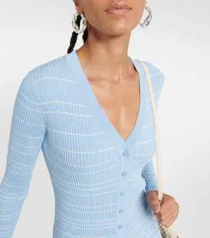 Staud Shoko Cardigan Midi Dress