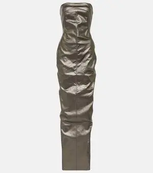 Rick Owens Metallic Evening Dresses