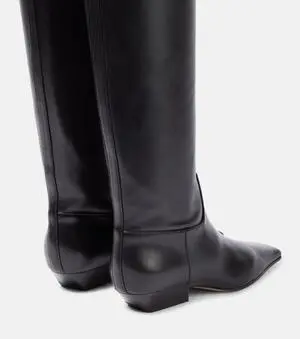 Khaite Marfa Leather Knee-high Boots