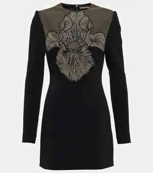 David Koma Macrame-detail Minidress