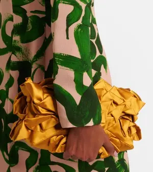 Dries Van Noten Printed Midi Dress