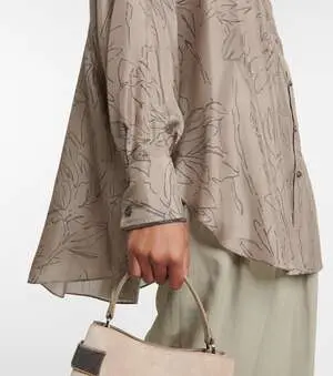 Brunello Cucinelli Silk Button-down Shirt