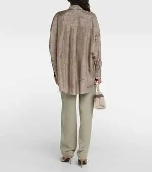 Brunello Cucinelli Silk Button-down Shirt