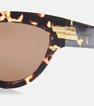 Bottega Veneta Cat-eye Sunglasses - Brown