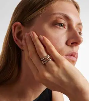 SPINELLI KILCOLLIN Libra Ring In Sterling Silver And 18kt Gold With Diamonds - Multicoloured
