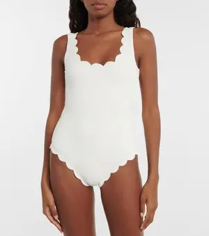 Marysia Palm Springs Scalloped Swimsuit