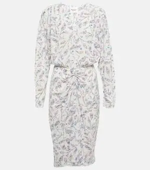 MARANT ETOILE Danalia Printed Midi Dress