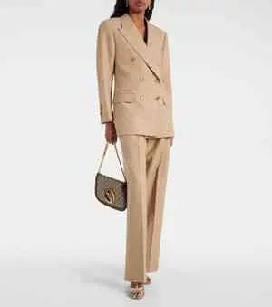 Gucci Gg Wool Jacquard Blazer