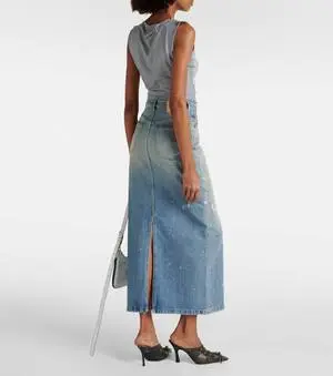 Acne Studios Denim Maxi Skirt