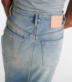 Acne Studios Denim Maxi Skirt