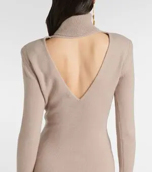 TOM FORD Cashmere Turtleneck Gown