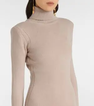 TOM FORD Cashmere Turtleneck Gown