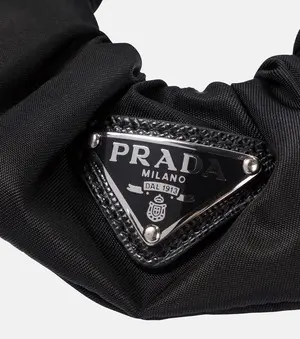 Prada Re-nylon Scrunchie - Black