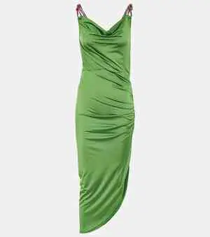 Veronica Beard Biava Beaded Midi Dress