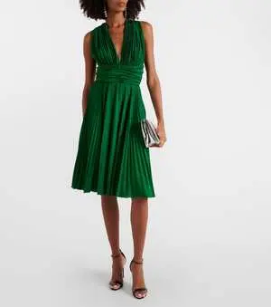 Dolce & Gabbana Pleated Mini Dress