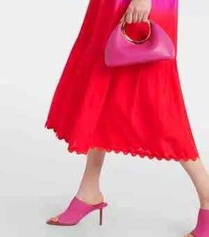 JULIET DUNN Ombre Silk Midi Dress