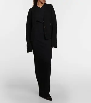 Khaite Scarlet Cashmere-blend Cardigan - Black
