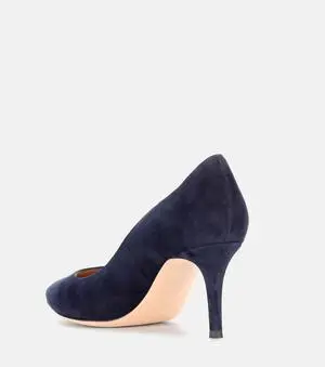 GIANVITO ROSSI 70 Suede Pumps