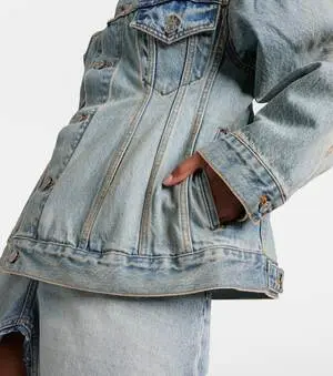 Balenciaga Denim Trucker Jacket