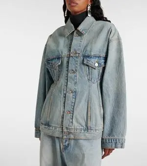 Balenciaga Denim Trucker Jacket