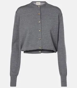 Khaite Jackie Wool Cardigan