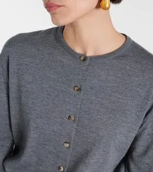 Khaite Jackie Wool Cardigan