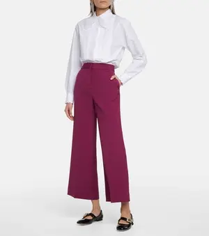 ROGER VIVIER Tres Vivier Babies Patent Leather Ballet Flats