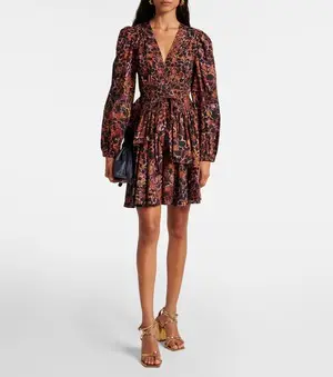 Ulla Johnson Lulu Pleated Minidress