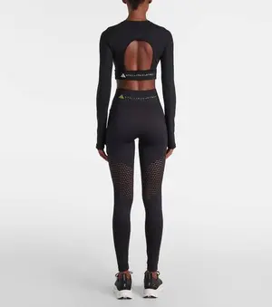 Adidas By Stella McCartney Truestrength Technical Cropped Top