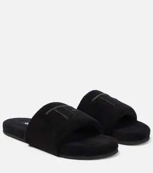 TOM FORD Harrison Embroidered Slides