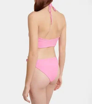 Magda Butrym Halterneck Bikini Top
