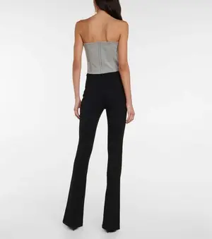 Magda Butrym Cotton-blend Jersey Bustier