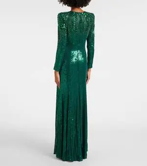 Jenny Packham Paloma Embellished Gown
