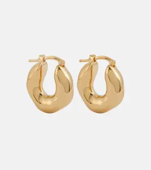 JIL SANDER Hoop Earrings - Gold