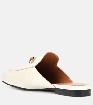 Gucci Princetown Leather Slippers