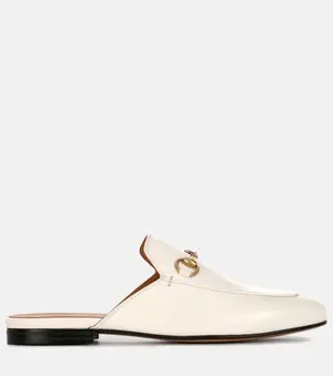 Gucci Princetown Leather Slippers